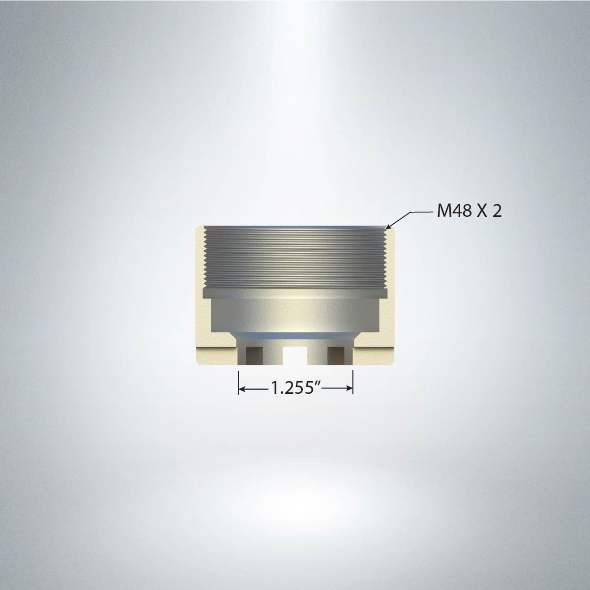 Geka™ F20GXL Castle Nut