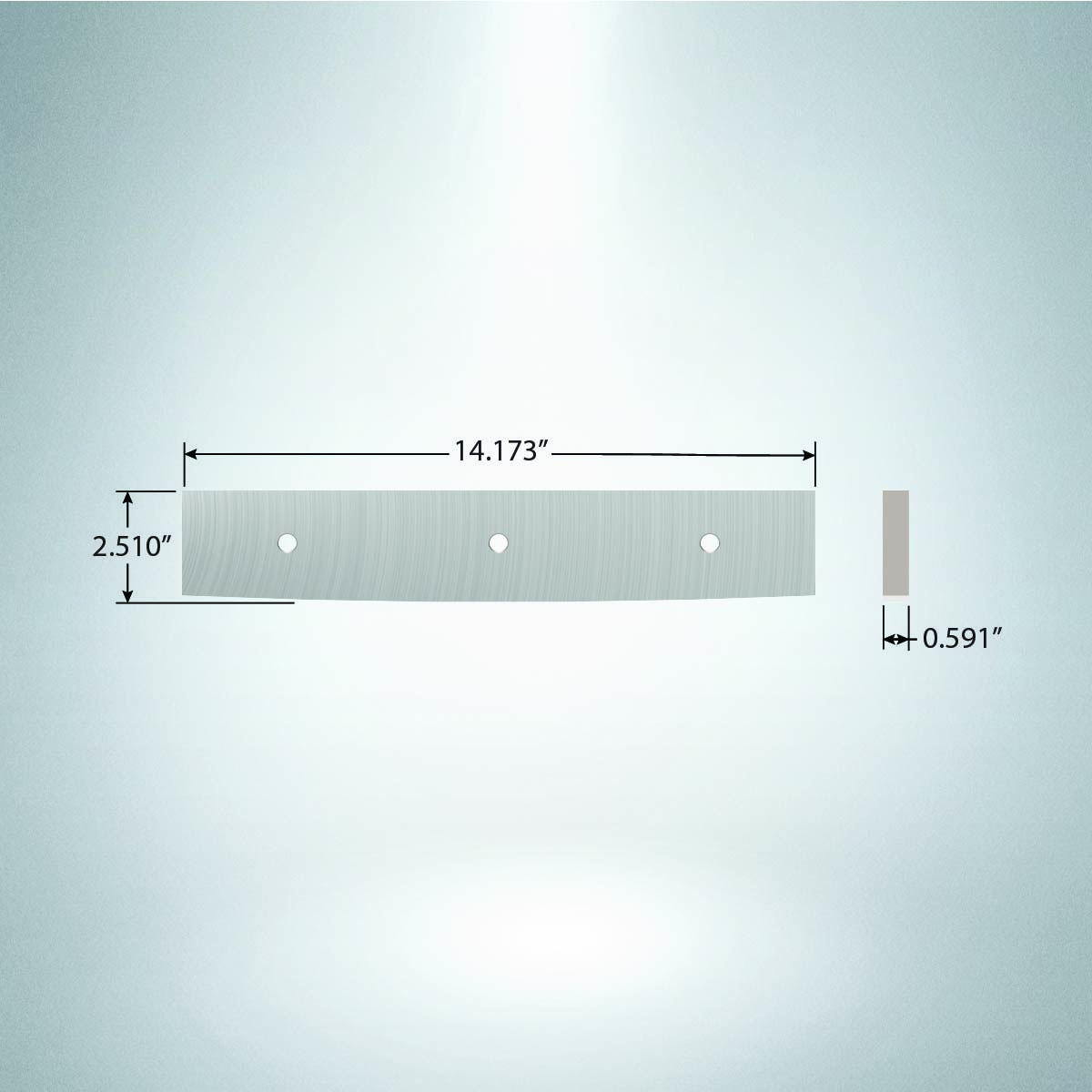 Sunrise™ 14" Upper Flat Bar Blade